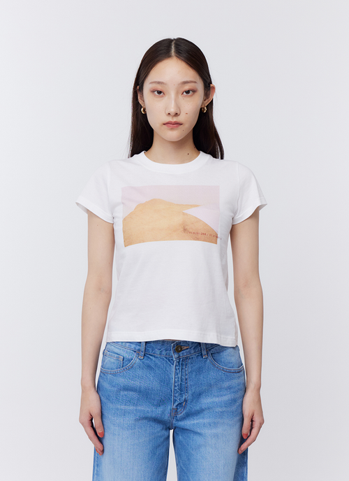 Sand Nude Photo Tshirt | Gajess